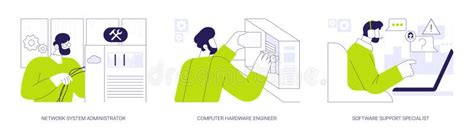 Network Maintenance And Administration Abstract Concept Vector