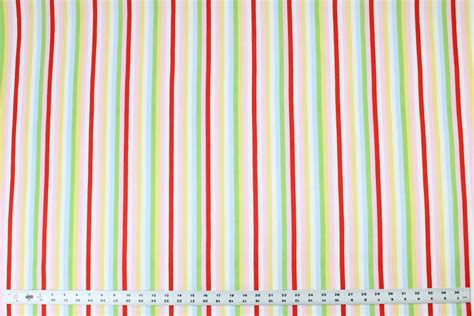 Fabric Primary Stripes Bright Stripe Fabric By The Yard Etsy