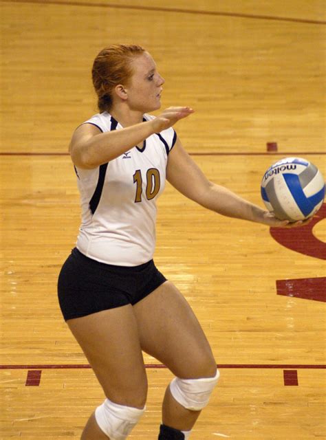 Volleyball Setting Pose College Volleyball Uniforms