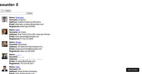 React Placeholder Examples Codesandbox