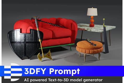 3dfy Prompt Ai Powered Text To 3d Model Generator 生成式 Ai Unity