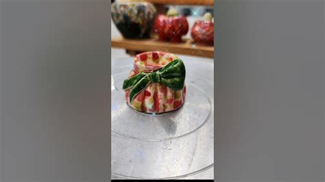 100손맛리본부각미니미니한복화분한복콩분레트로감성화비단감성포텐화분화비단花緋緞비단한복분s284화분판매수제화분