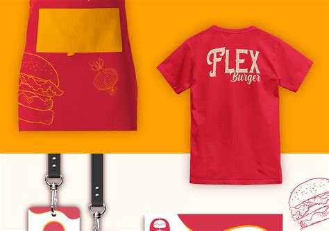 Flex Burger Brand Identity Design Behance