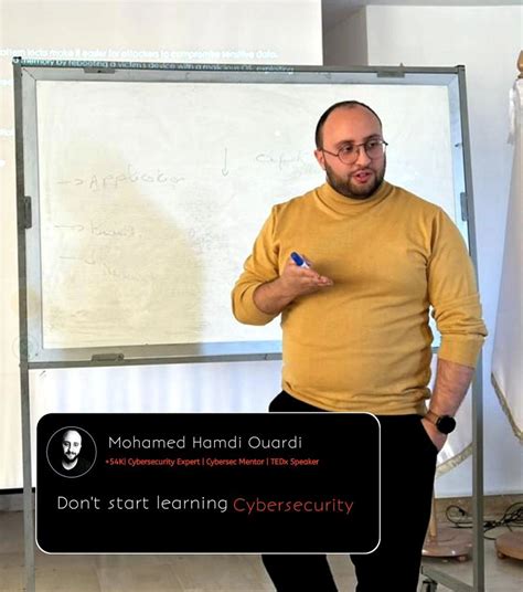 Mohamed Hamdi Ouardi On Linkedin 🚨dont Start Learning Cybersecurity