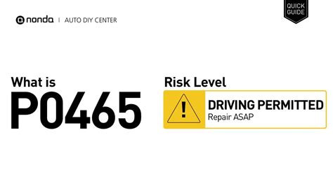 What Is P0465 Engine Code Quick Guide Youtube