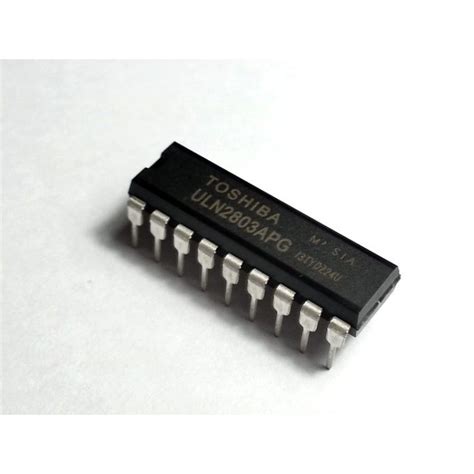 uln2803 uln2803a 8ch darlington transistor array ic dip through hole