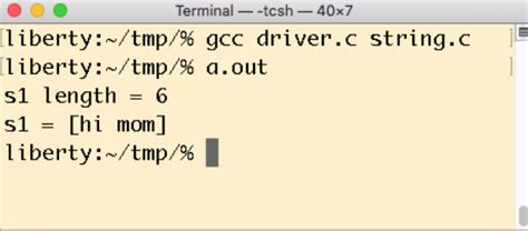 Solved 1 Overview Define Your Own String Data Type As