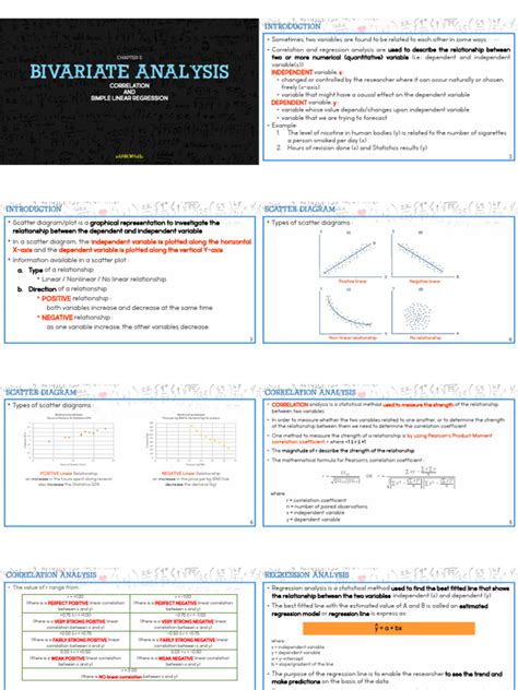 Chap50 Sta404 Bivariate Analysis Pdf Scatter Plot Statistical