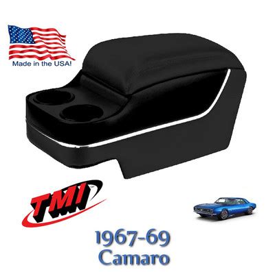 Custom Black Deluxe Console For 1967 1968 1969 Camaro By Tmi Ebay