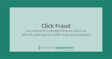 Click Fraud MarketingExperiments