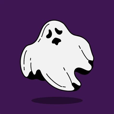 Premium Vector Vector Ghost Expression Mascot Vector Illustration