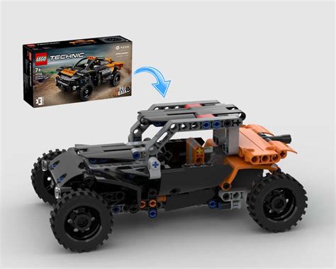 Lego Moc Buggy 42166 Alternative By Erikgs Rebrickable Build With Lego