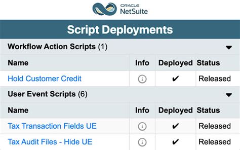 NetSuite Script Deployments For Google Chrome Extension Download