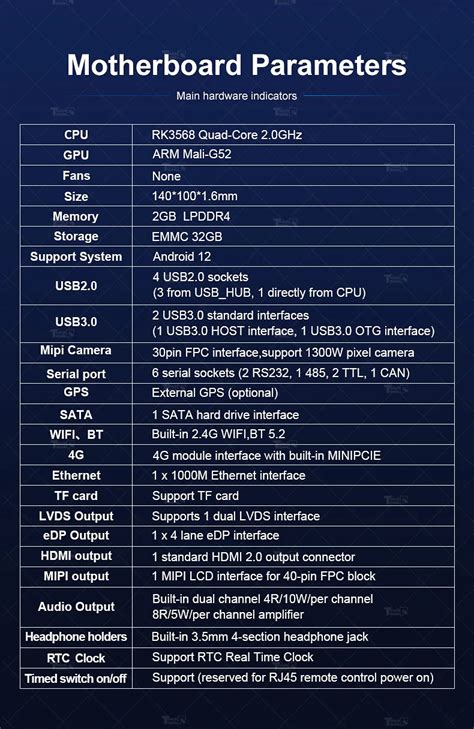 Arm Board Rockchip Rk3568 Rk3399 Rk3588 Quad Core Octa Core 4g8g Ram Android Board 4k 8k Ai Mini