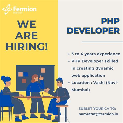 Fermion Infotech Private Limited On Linkedin Wearehiring Fermioninfotech Hiring Developers
