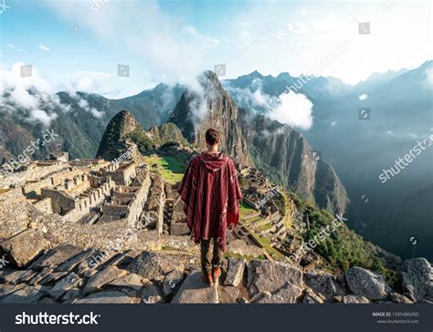 768 Imágenes De Machu Picchu Turista Mochila Imágenes Fotos Y