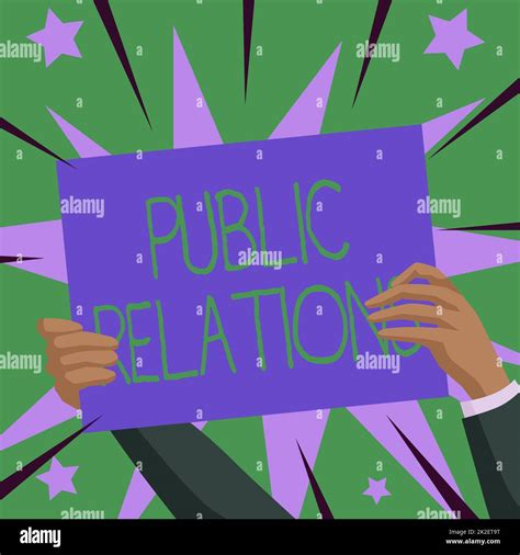 Text Showing Inspiration Public Relations Conceptual Photo Practice Managing Spread Of