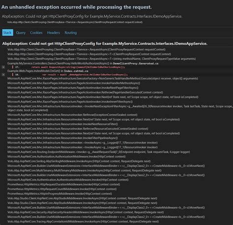 ABP Studio Microservice Proxy Setup Support ABP IO
