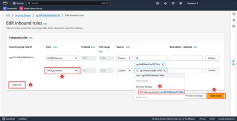 configure security group deploy applications on amazon elastic