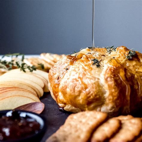 Baked Brie With Fig Jam And Honey Smells Like Home