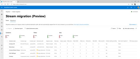 執行移轉工具的逐步指南 Microsoft Stream Microsoft Learn