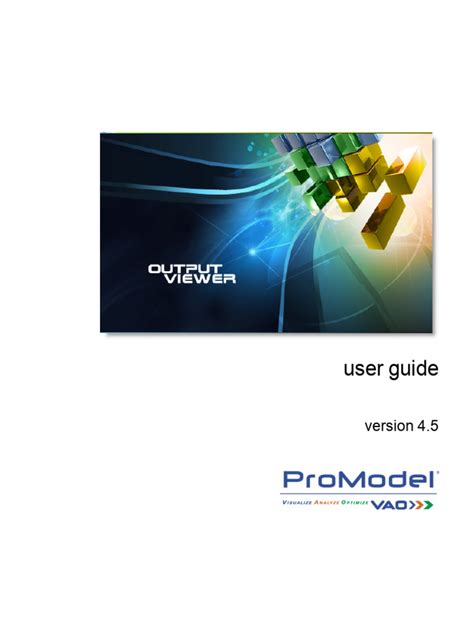 Output Viewer User Guide2 Pdf Window Computing Microsoft Excel