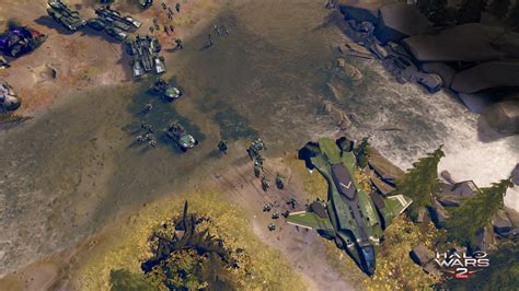 Halo Wars 2 Hd Wallpaper Strategic Battle Scene