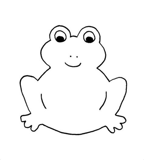 Frog Outline Free Download On ClipArtMag