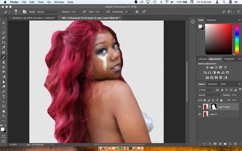 Mask Issue Can T Reveal Second Layer By Drawing W Adobe Community