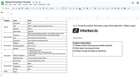 14 Bug Report Templates To Copy For Qa Testing 2025