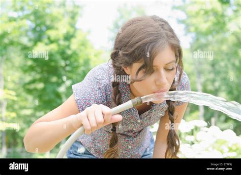 Drinking Water From The Hose At Paula Silber Blog