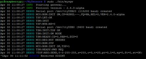 💬 Building A Raspberry Pi Gateway Mysensors Forum