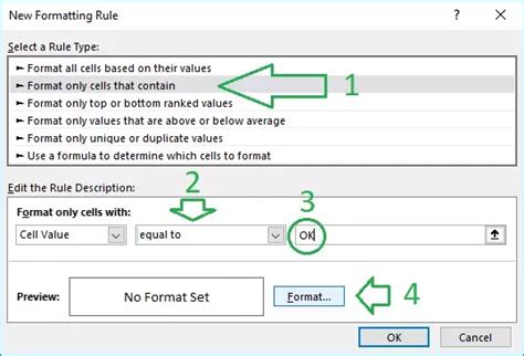 Цветной выпадающий список в Microsoft Excel