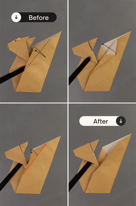 Origami Squirrel Step By Step Instructions Origamiok