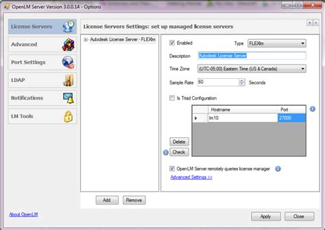 Openlm Server An4100 Openlm Software License Management