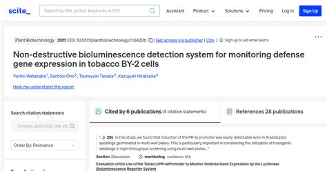 Non Destructive Bioluminescence Detection System For Monitoring Defense Gene Expression In