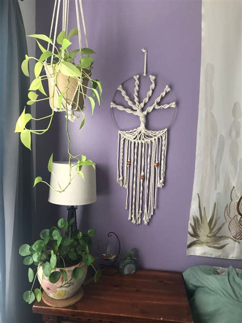 Macramé Tree of Life Etsy