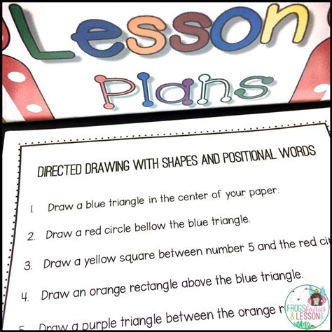 Frogs Fairies And Lesson Plans Learning About Shapes 2 Teacher Directed Activities