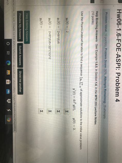 hw06 1 6 foe aspi problem 4 problem value 10