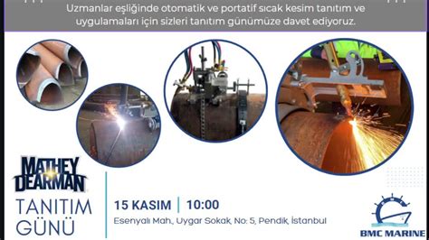 Sıcak Kesim Uygulamaları Tanıtım Günü Jochen Van Vlem