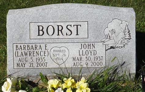 John Lloyd Borst 1937 2000 Find A Grave Memorial