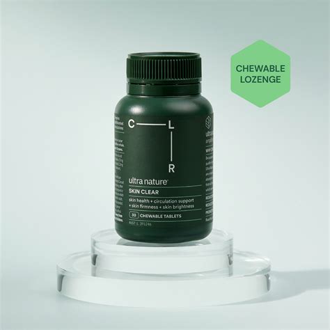 Skin Clear Lozenges Chewable Skin Vitamin Ultra Nature