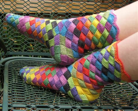 Knit A Pair Of Entrelac Socks Youll Love The Stunning Results Knithacker