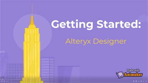 Getting Started Alteryx Designer Youtube