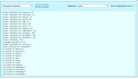 solved 8 5 rainfall statistics modification modify the