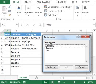 Function Keys Shortcut In Microsoft Excel
