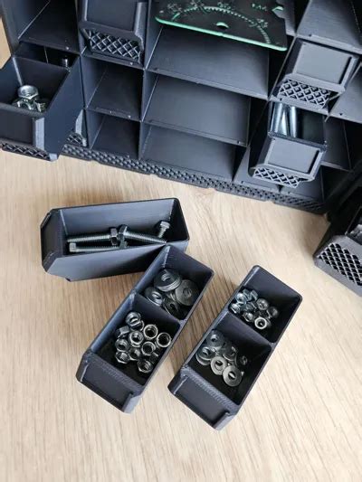 Rugged Screw Unit Gridfinity Hardware Storage By K2 Kevin Makerworld Download Free 3d Models