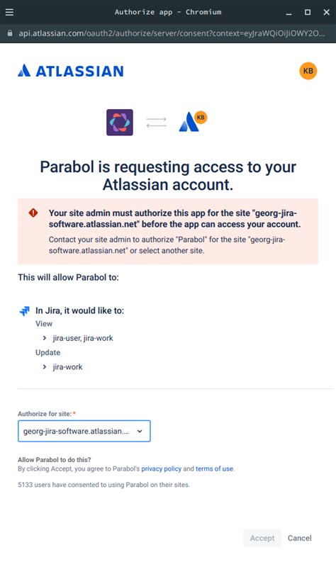 How To Troubleshoot Authorization Issues When Integrating Parabol With Jira Parabol
