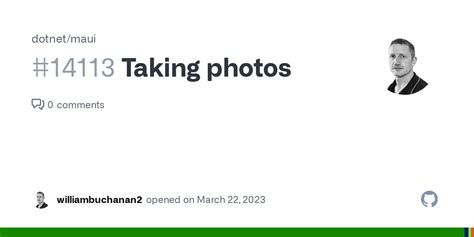 Taking Photos Issue Dotnet Maui GitHub