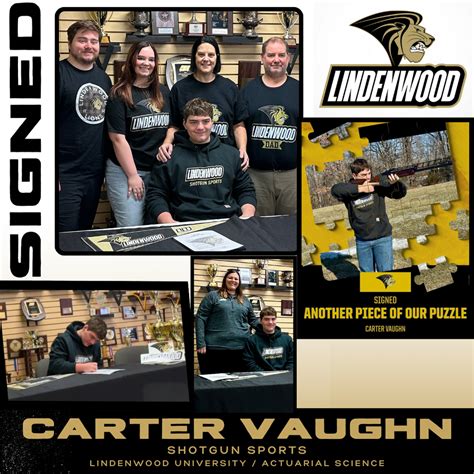 Carter Vaughn Signs With Lindenwood University For Shotgun Sports